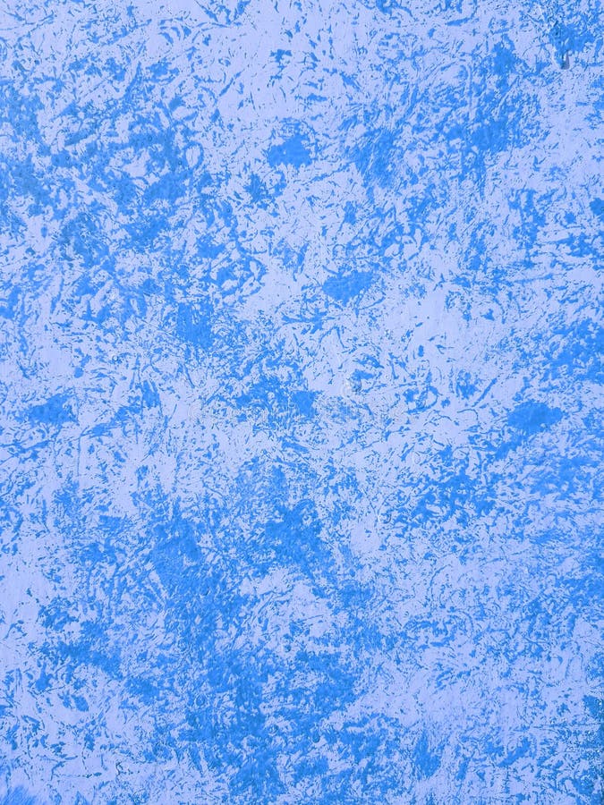 Surface Painted Light Blue with Blue Spots, Background and Texture ...