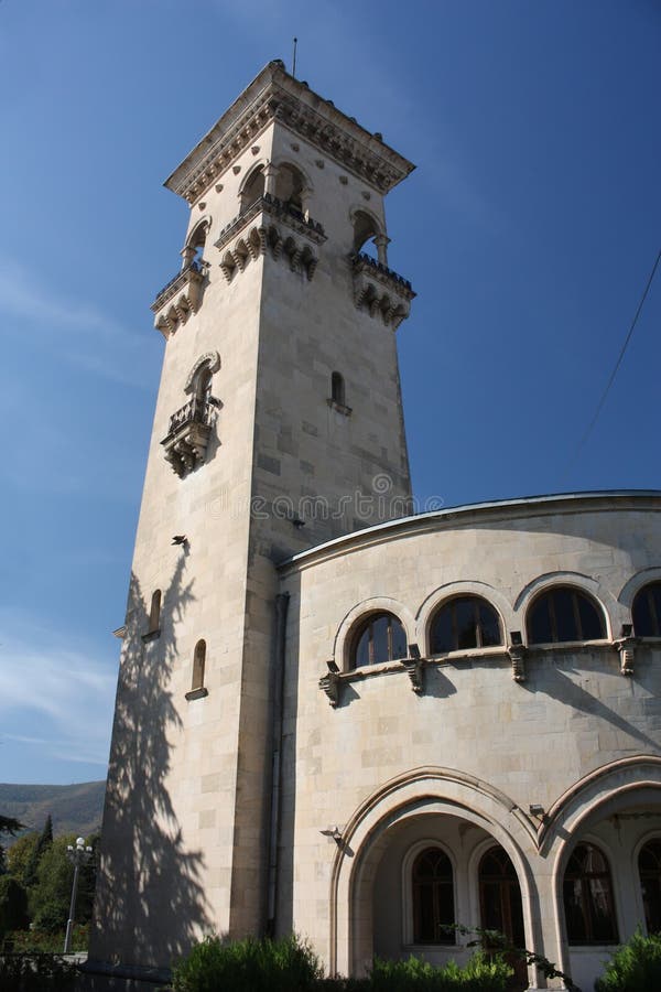 Tower of the Joseph Stalin Museum in Gori, Georgia Stock Image - Image ...