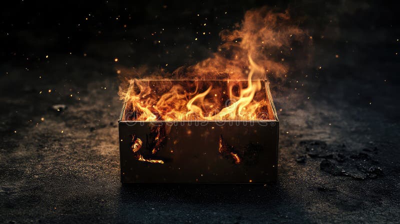 Style fired box stock illustration. Illustration of fired - 393734307