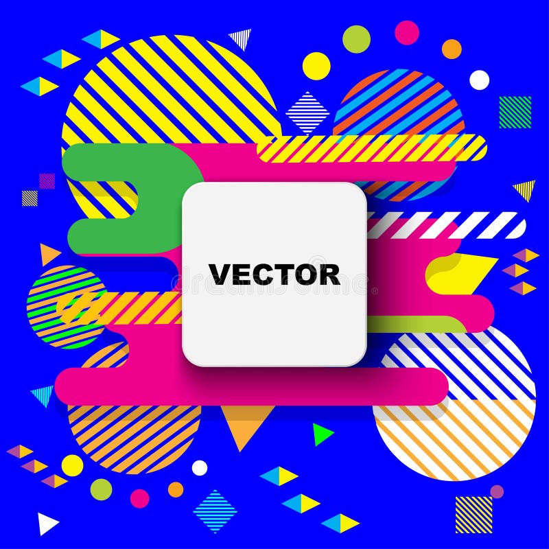 Style Geometric Background Playful Design,colorful Geometric Shape ...