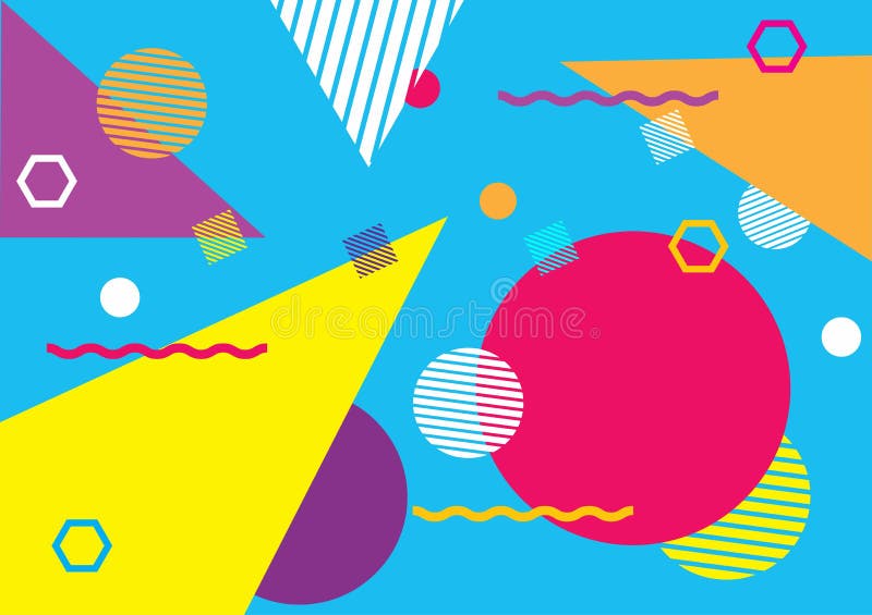 Playful Geometric Pattern Stock Illustrations – 6,838 Playful Geometric ...