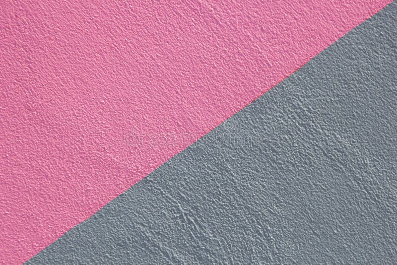 The Style of Gray and Pink Plaster Walls is Beautiful Stock Image ...