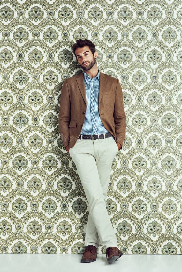 On that Style Grind. Studio Shot a Handsome and Stylishly Dressed Young ...