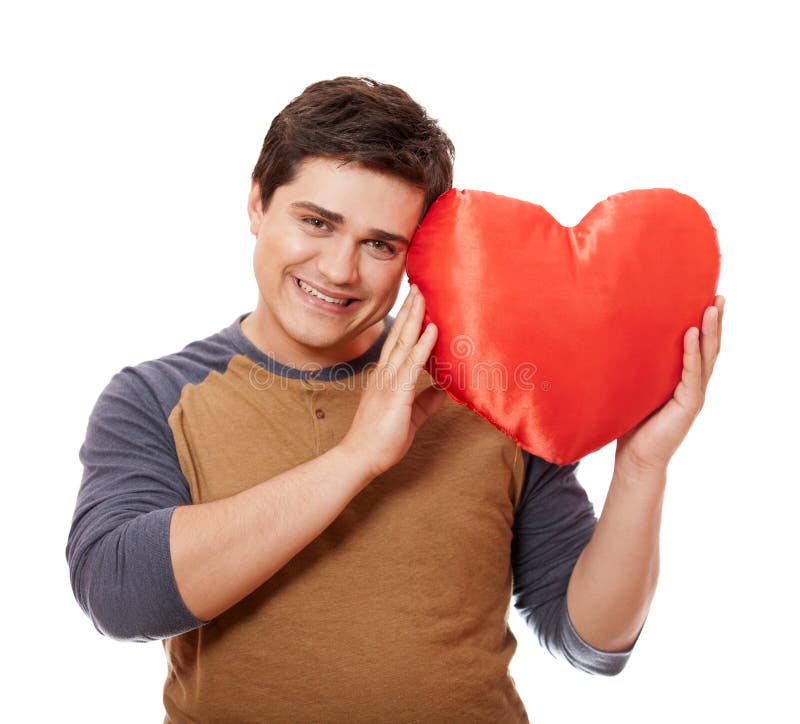 Style man with heart. stock photo. Image of courageous - 25216358