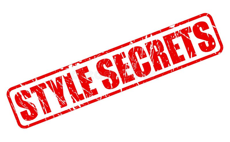 Style Secrets Stamp,Style Secrets Rubber Stamp, Stock Vector ...