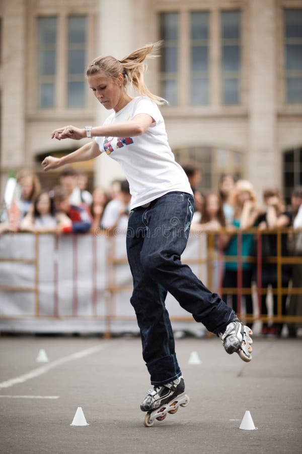 Style-slalom competition editorial photo. Image of onefoot - 11106441