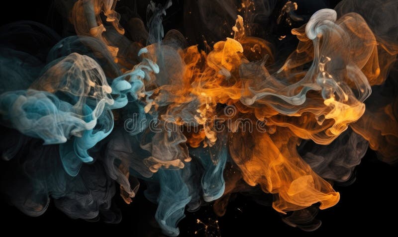 The Style of the Smokey Art Created in Smoke Was Unique and Captivating ...