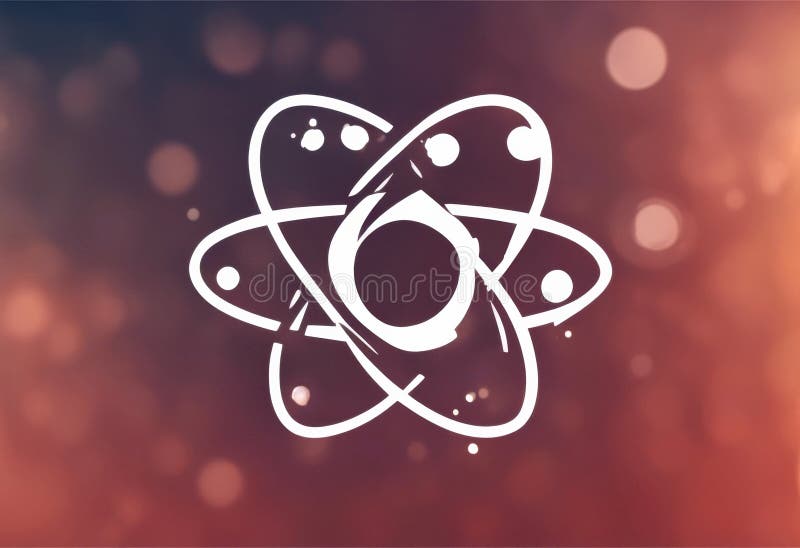 Style Symbol Atom Design Flat Part Icon Sign Vector Nuclear Atomic ...