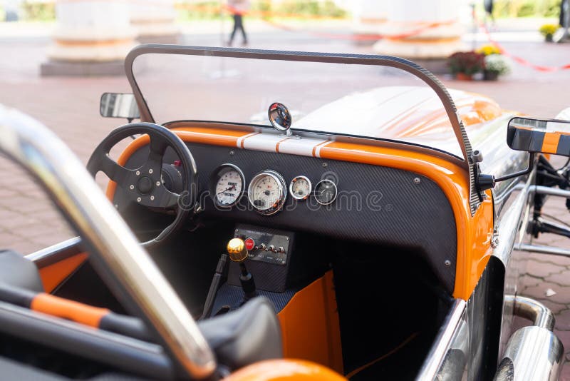 Styled Image of Retro Car Details Editorial Stock Image - Image of ...