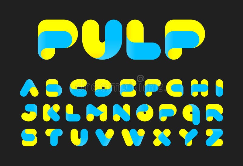 Pulp Font Stock Illustrations – 498 Pulp Font Stock Illustrations ...