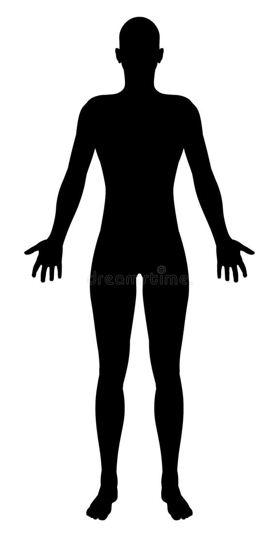 Human Body Silhouette Stock Illustrations – 121,453 Human Body ...