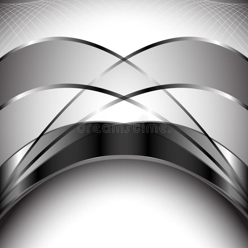 Abstract Silver Technology Background Stock Vector - Illustration of ...