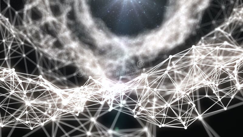 Stylish Abstract Engineering, Technology and Science Motion Background ...