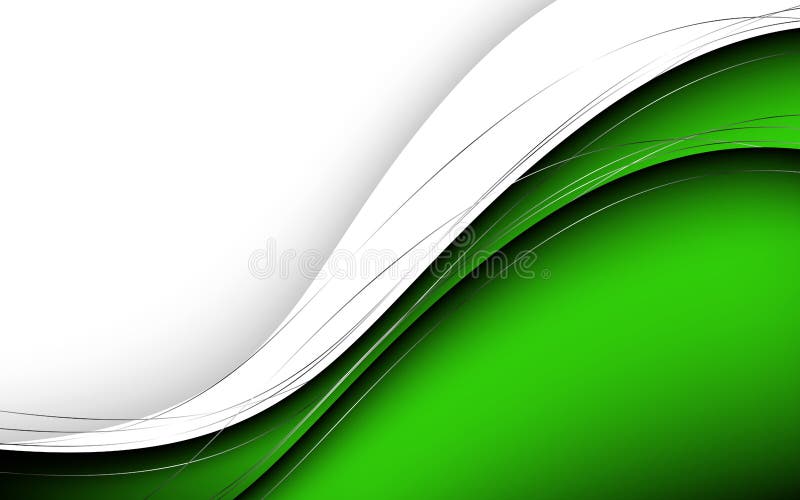 Stylish Abstract Green Background. Vector Illustration Stock Vector ...