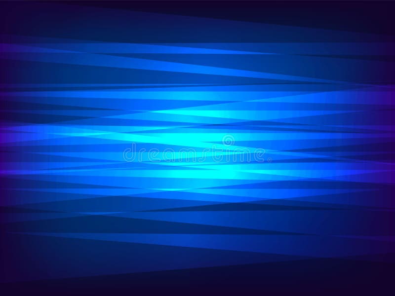 Abstract Pattern with Bright Blue Bands, Lines and Gradients on Dark ...