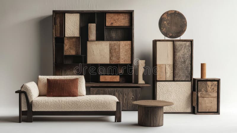 Stylish Adaptable Furniture with Varied Textures and Modern Design ...