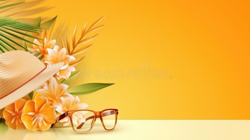 Stylish Advertising Background for Spring Break - Stock Concepts Stock ...