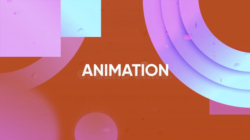 Stylish Animation with Moving Figures. Motion. Animation with Bright ... Stylish Animation with Moving Figures. Motion. Animation with Bright ...