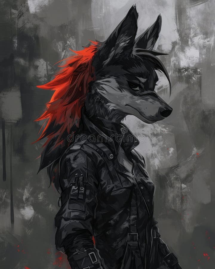 Arctic Wolf Human Form Anime