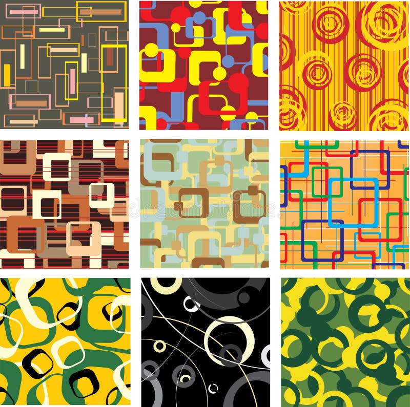 Set backgrounds.Vector. stock vector. Illustration of grunge - 6797699