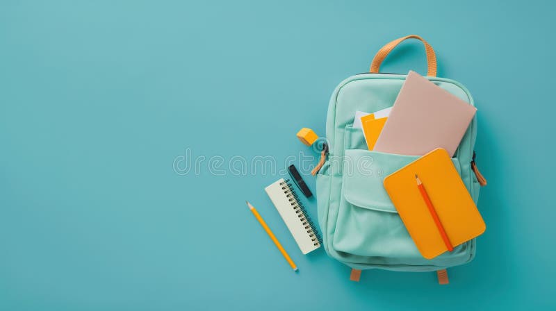 A Set of Red Backpack with Multiple Compartments, Zippers, and ...