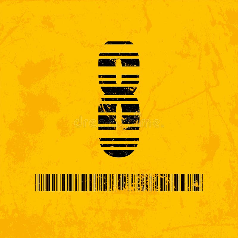 Stylish Barcode Typeface Font. Stripped Letters of Barcode Scanning ...