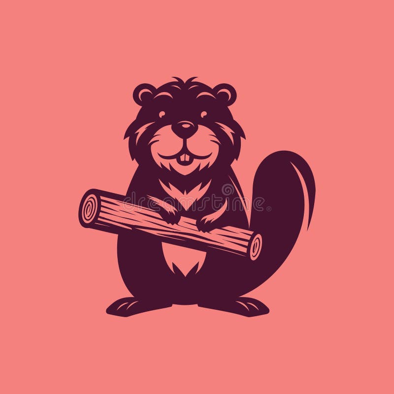 Stylish Beaver, Logo Trend Set Stock Vector - Illustration of branding ...
