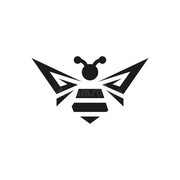 Stylish Bee Logos for Trendy Brands Stock Vector - Illustration of ...
