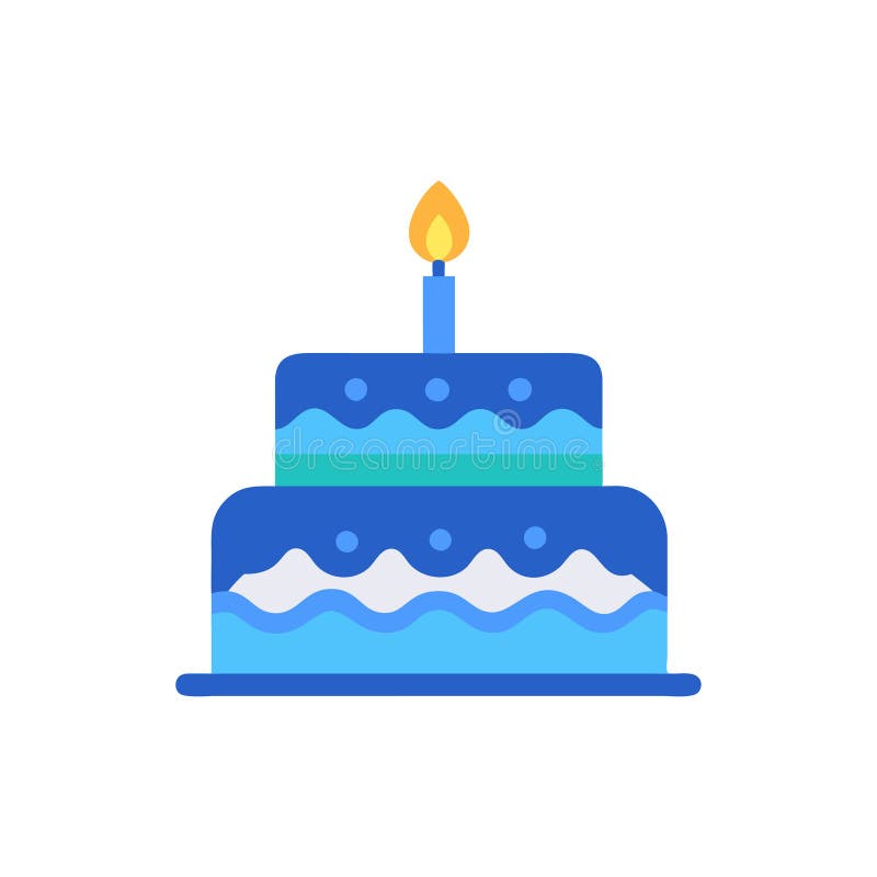 Cake 3d Icon Vector Isolated or Pie Strawberry Sweet Birthday Flat Mini ...