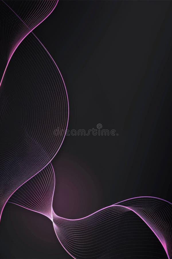 Stylish Black Backdrop with Light Purple Lines for a Sophisticated ...