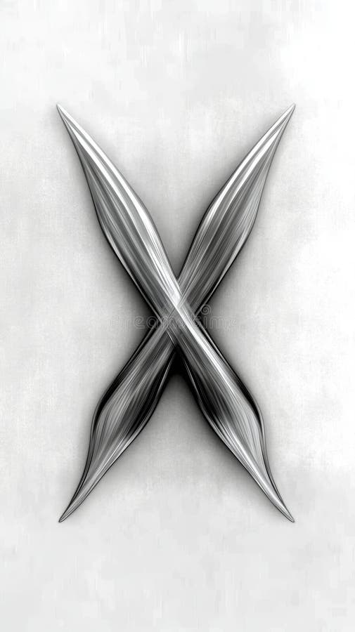 Stylish Black and White Calligraphy Logo Featuring Intertwining Letters ...