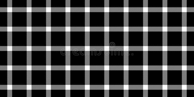 Stylish Black and White Plaid Pattern. Perfect for Textile Design ...