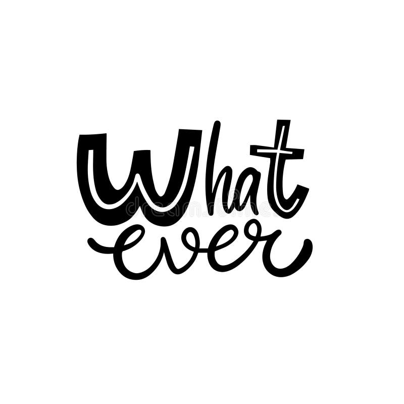 Stylish Black White Typographic Art for Modern Graphics Prints, with ...