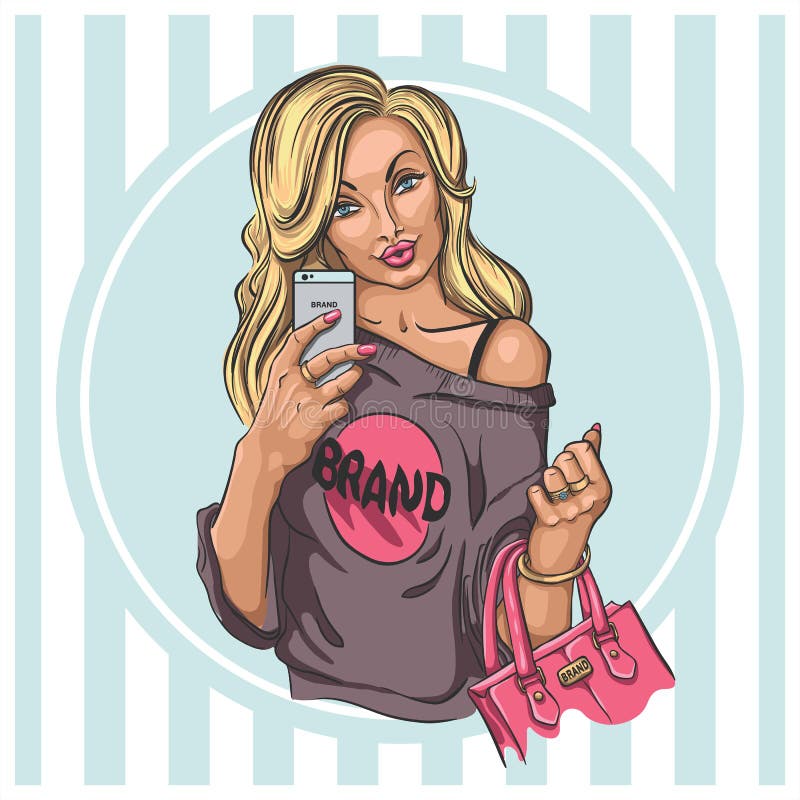 Man Makes Selfie. Isolated Cartoon Vector Illustration Stock Vector ... Man Makes Selfie. Isolated Cartoon Vector Illustration Stock Vector ...