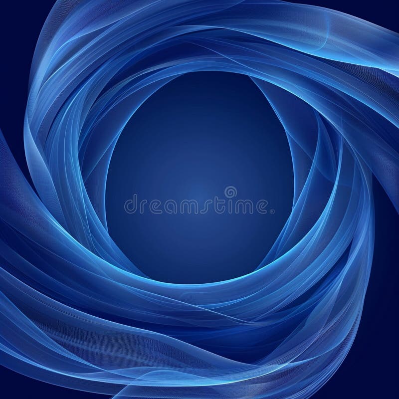 Stylish Blue Abstract Background with Text Space Illustration Stock ...
