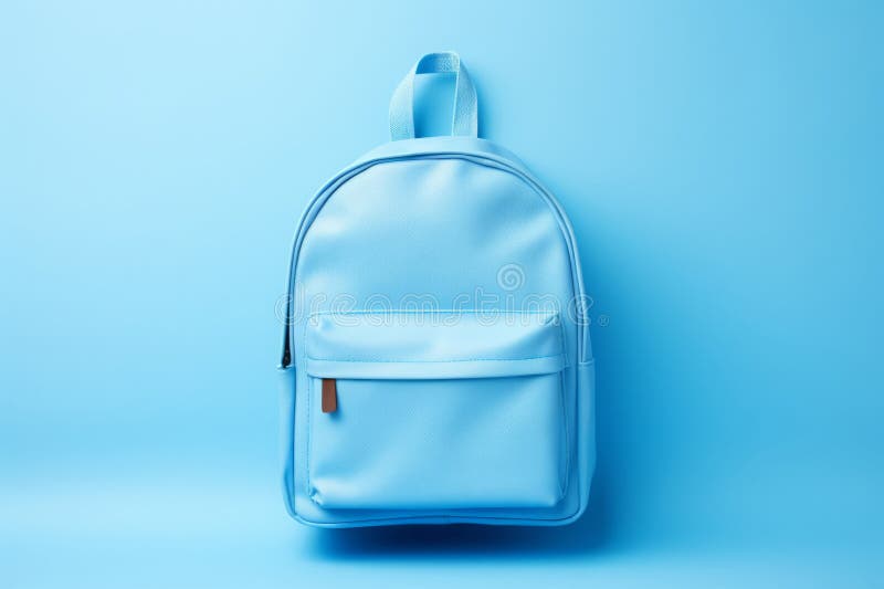 Pastel Pink Blue Backpack Travel Gear Stock Photos - Free & Royalty ...