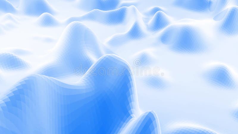 Stylish Blue White Creative Abstract Low Poly Background in 4k ...