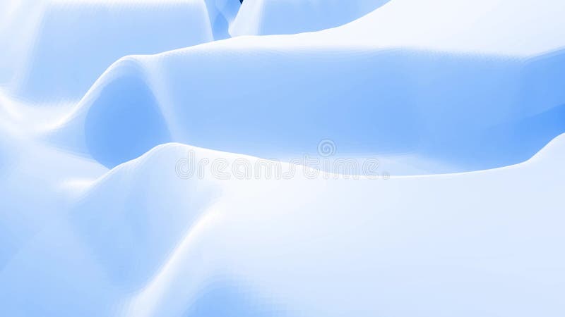 Abstract Wavy Pattern Move on Surface in Loop. Smooth Soft Seamless ...