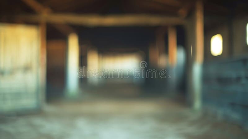 Stylish Blurred Stable Background Natural Materials Modern Rural Touch ...