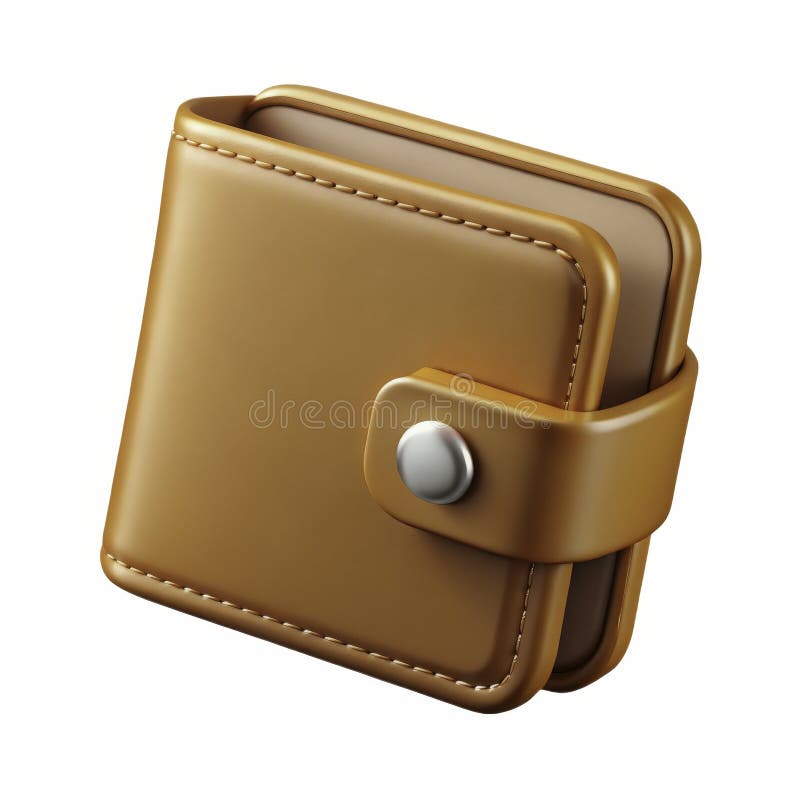 Modern Brown Leather Wallet Designed for daily Use with a Sleek ...