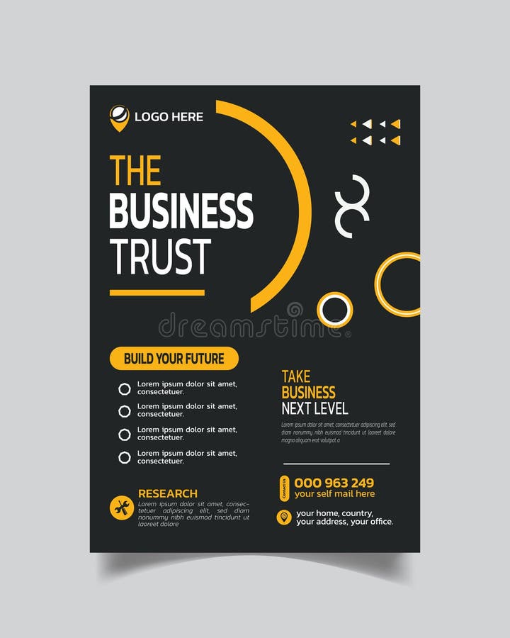 Stylish Business Flyer and Luxury Business Leaflet or Creative Design ...