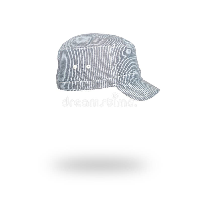 Stylish Cap for Boy Isolated Stock Image - Image of striped, shade ...