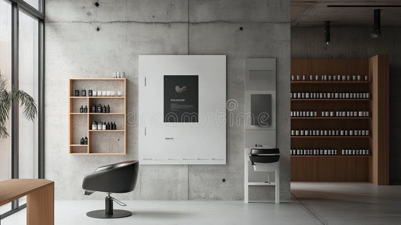 A Stylish Catalog Featuring Advanced Salon Equipment with Minimalist ...