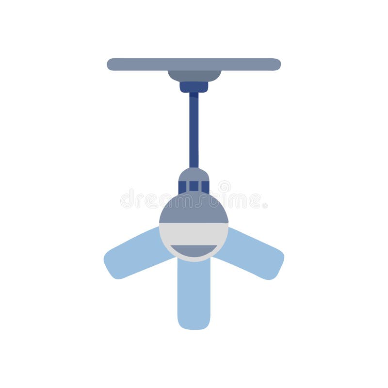 Stylish Ceiling Fan Graphic Design Stock Illustration - Illustration of ...