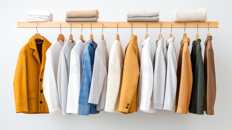 Stylish and Chaotic Wardrobe Setups Featuring an Array of Colorful ...