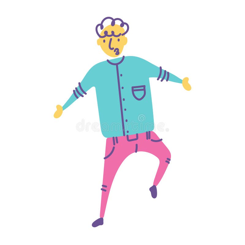Optimistic Character Stock Illustrations – 6,193 Optimistic Character ...