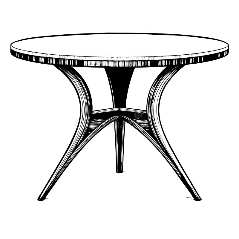 Stylish Circular Table Design with Elegant Legs Ideal for Modern ...