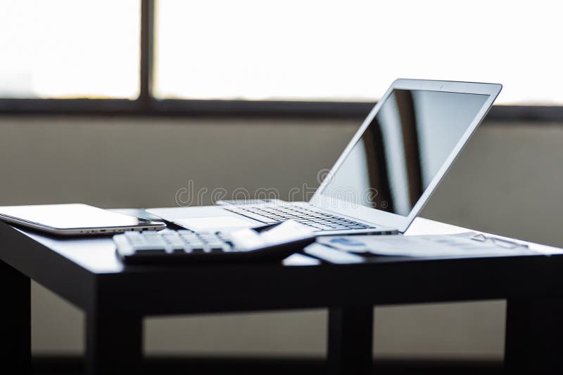 Stylish and Classy the Laptop Stock Image - Image of laptop, business ...