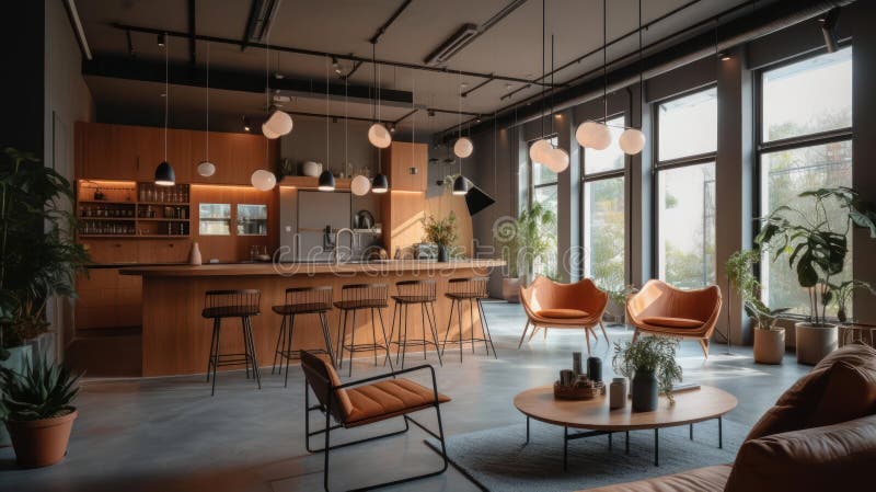 A Stylish Co-working Space Designed for Productivity and Collaboration ...