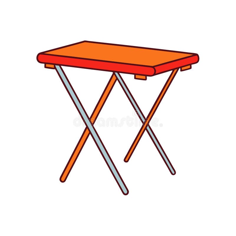 Stylish Collapsible Table for Modern Interiors Stock Photo ...